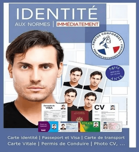 FOTO1 - Caen : photo d'identité ANTS, permis, passeports, cv